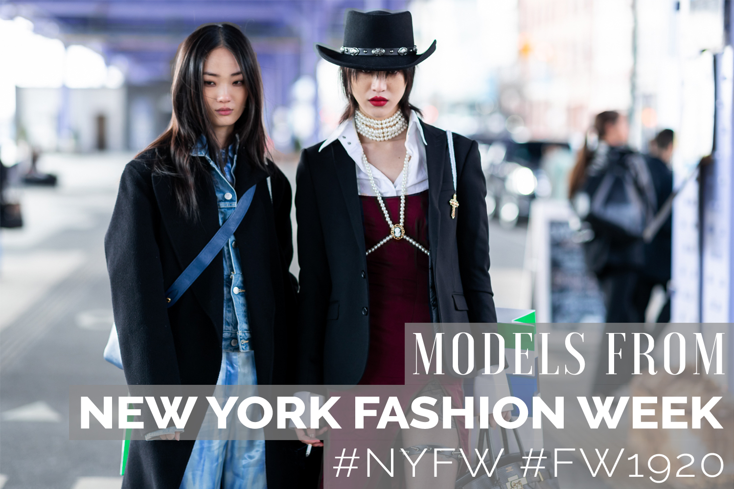 MODELS FROM NEW YORK FASHION WEEK #NYFW #FW1920 - StreetStyleFactory